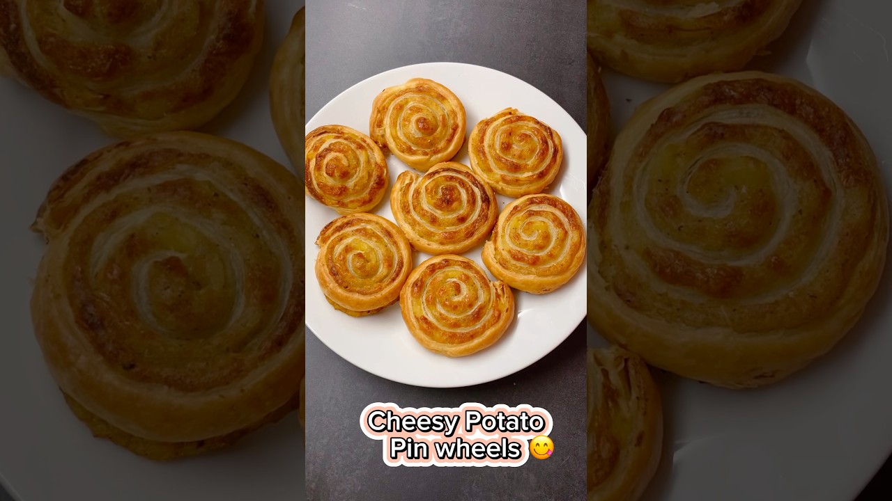 Cheesy Potato Pin Wheels🥔😋|Snacking Hack👩🏻‍🍳|Quick and Easy ...