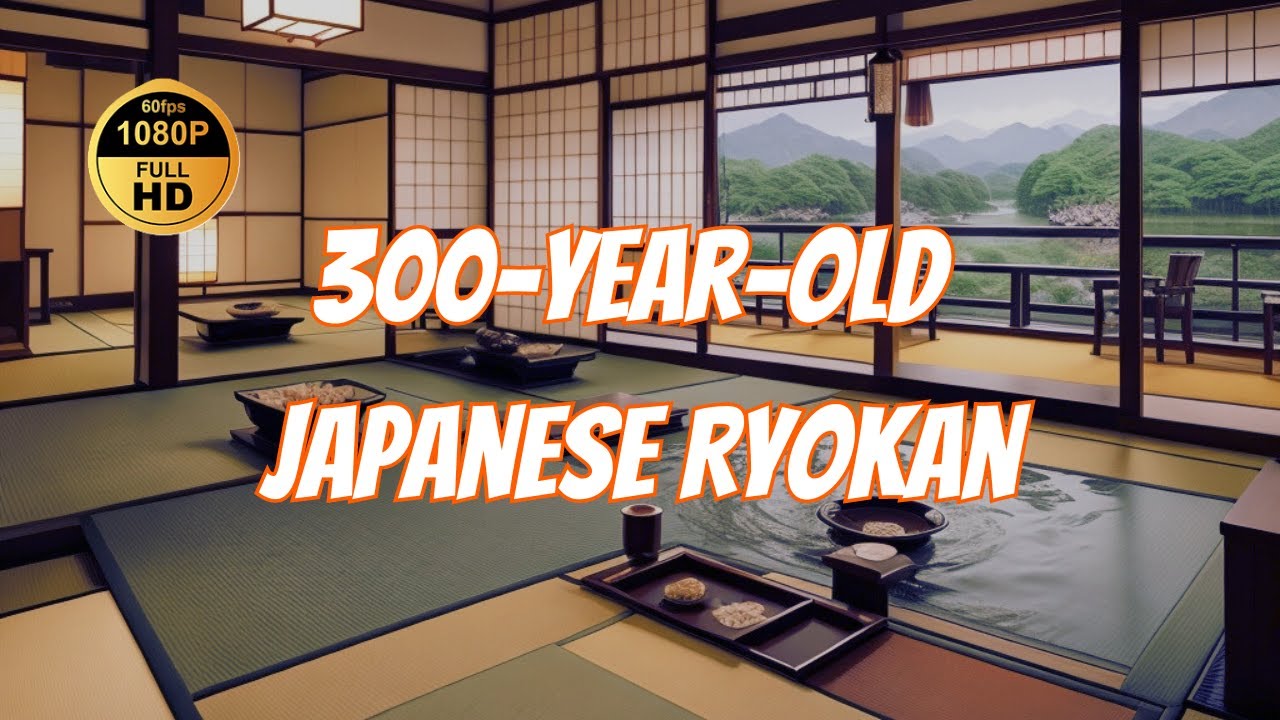 Traditional Japanese Hotel In Mountain♨️300-Year-Old Japanese Ryokan ...