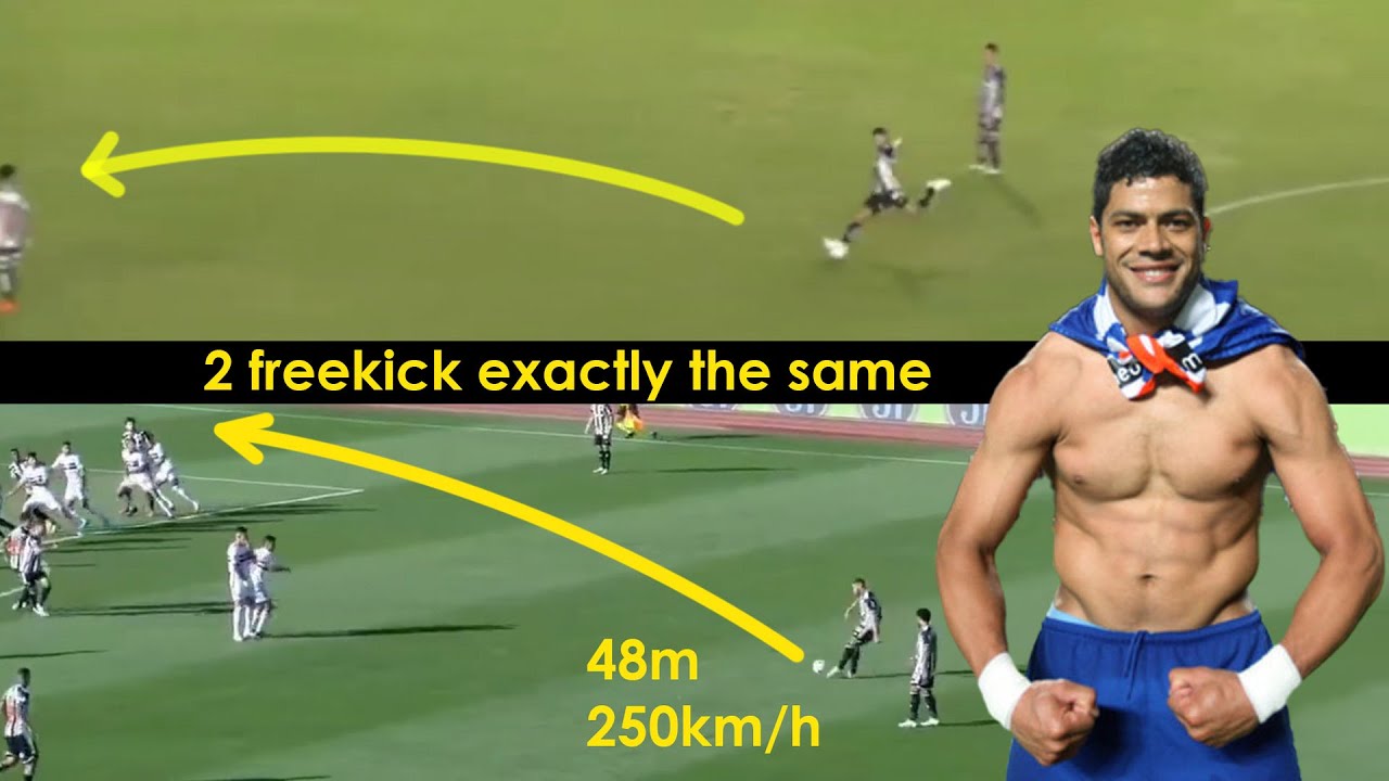 Incredible Hulk, 2 identical free kicks from 50m & power of 250km/h ...
