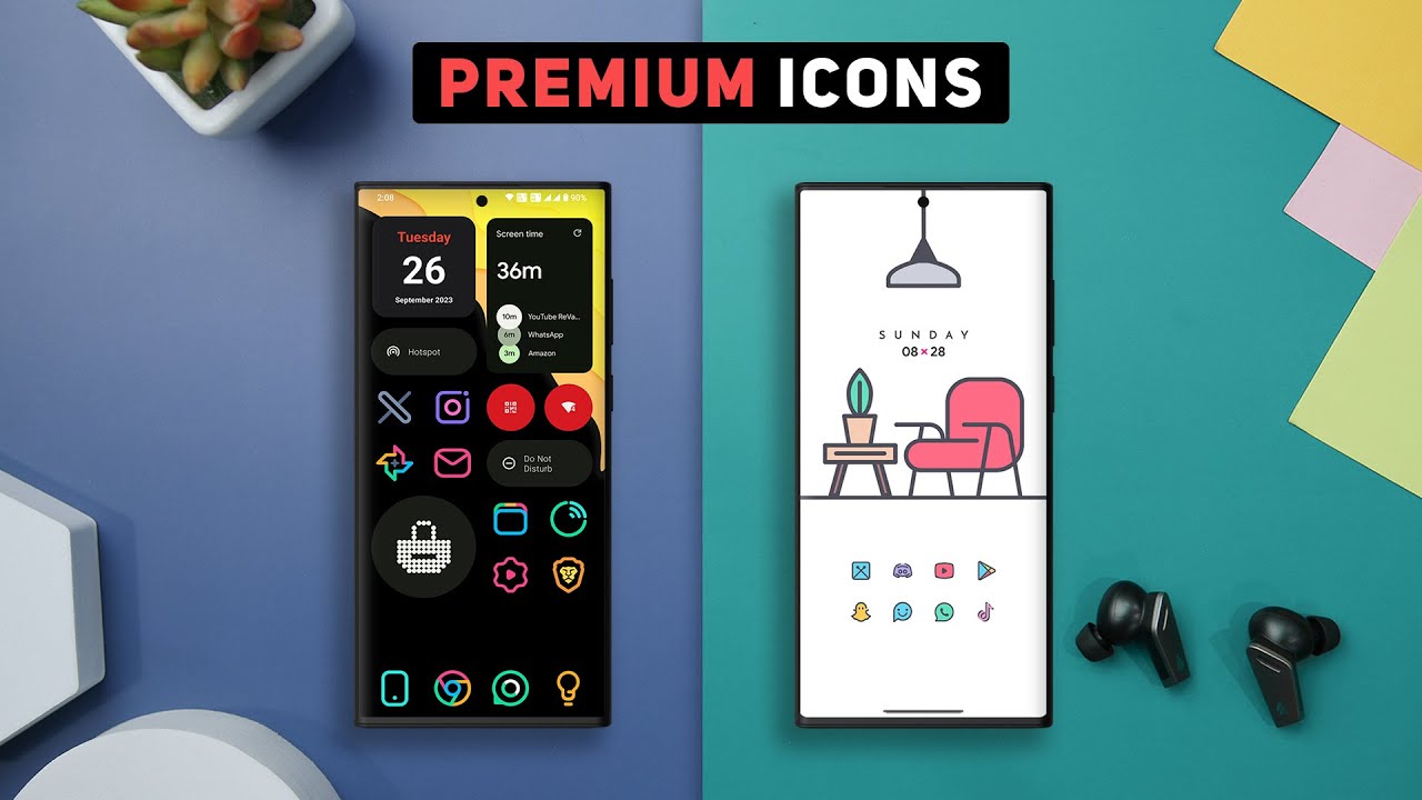 10+ Best PREMIUM Icon Packs For Android 2023 | Best Paid Icon Packs ...