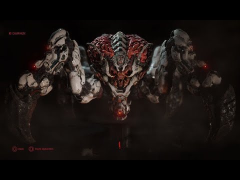 DOOM 4 - Spider Mastermind Boss Fight & Ending - YouTube