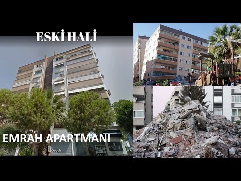 İzmir Depremi Yıkılan Binalar | Öncesi ve Sonrası | BÜTÜN BİNALAR