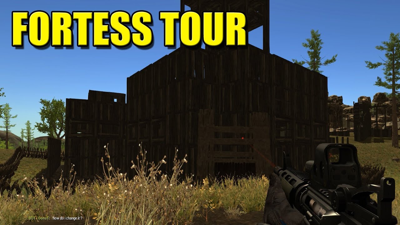 Rust Fortress Tour! - YouTube