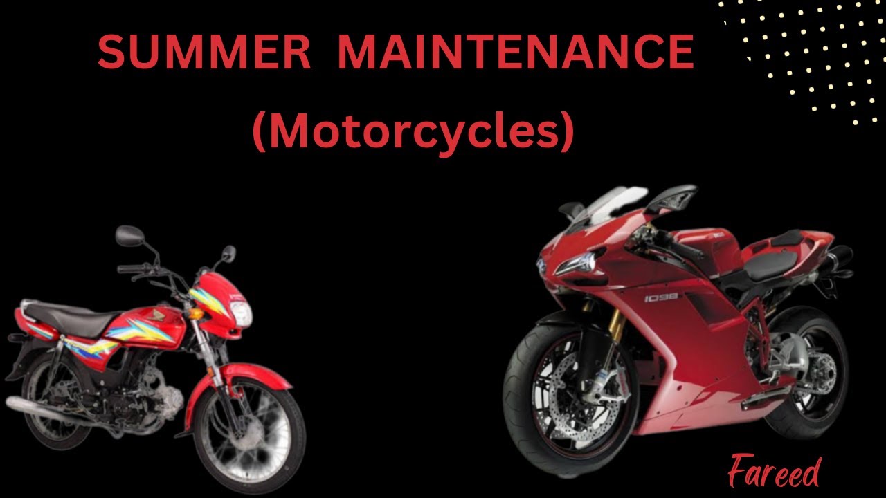 SUMMER MAINTENANCE OF M/CYCLE |HOW TO MAINTAIN BIKES IN SUMMER | AUTO ...