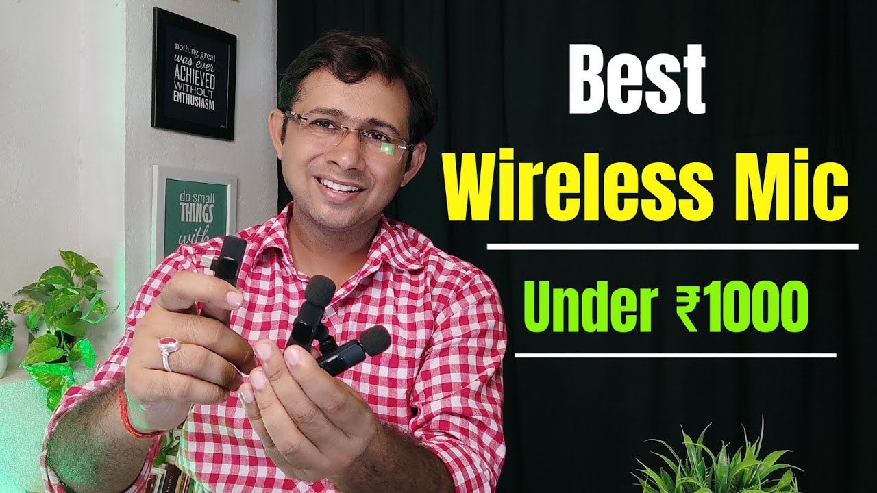 Cheap & Best wireless Mic for New Youtuber | Wireless mic under 1000 ...