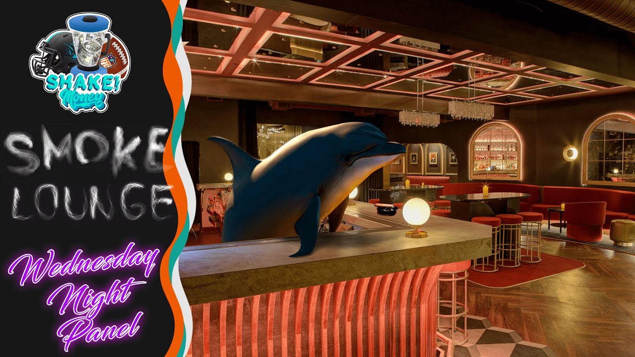 Miami Dolphins T.FTG smoke Lounge Wednesday night panels - YouTube