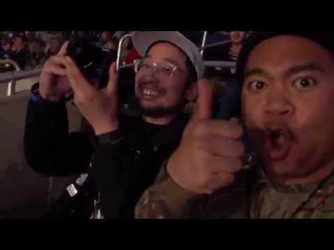 HIS FIRST WWE SMACKDOWN 2/27/2018  Los Angeles Staples Center