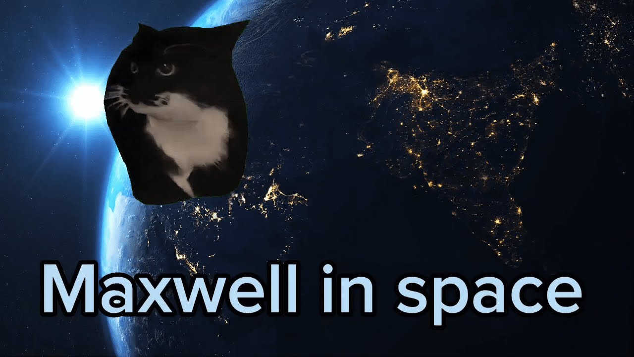 Maxwell in space - YouTube