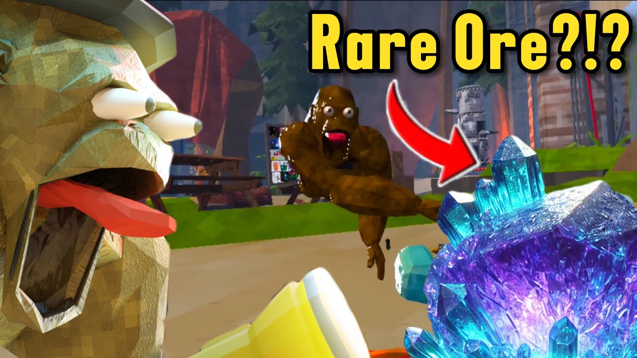 Mining RARE ORE in Animal Company (Animal Company vr) - YouTube