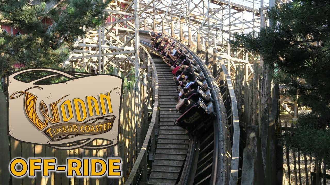 Wodan Timbur Coaster Off-Ride, Europa Park GCI Wood Coaster | Non ...