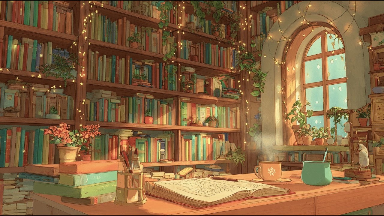 💡 4 Hours of Deep Focus Music | Calm Library Ambience for Study & Work ...