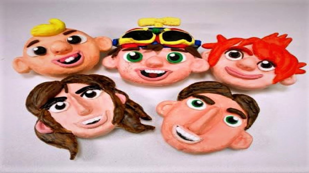 Cocomelon Family plaster clay cracking 코코멜론가족 석고 점토부수기ASMR - YouTube