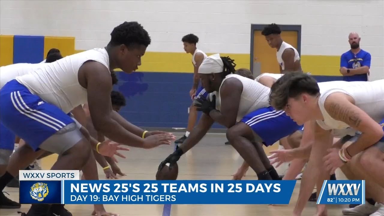 News 25's 25 Teams in 25 Days: Bay High Tigers - YouTube