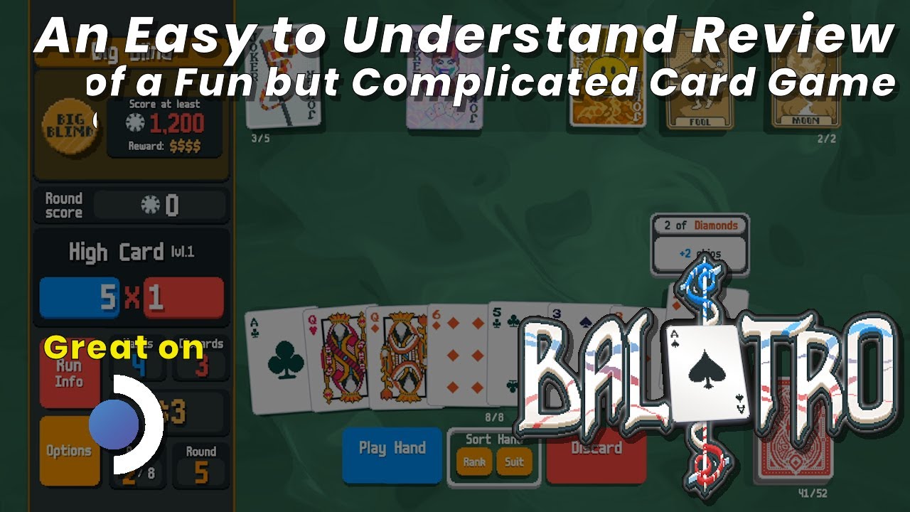Balatro: A Simple Review of a Complex Pokerish Roguelike Game ...
