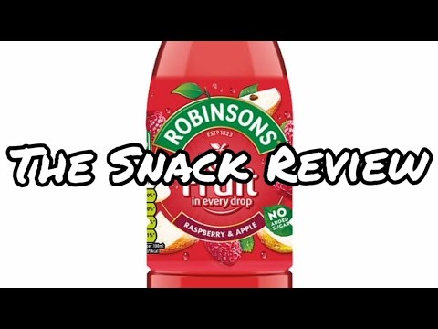 The Snack Review | Robinsons Raspberry & Apple Juice - YouTube
