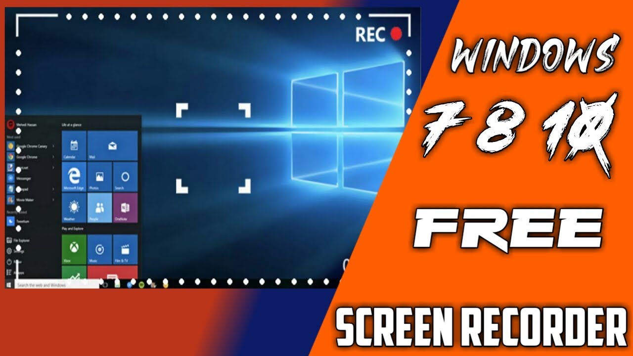 How to download screen recorder in windows 7/8/10 laptop and PC without ...