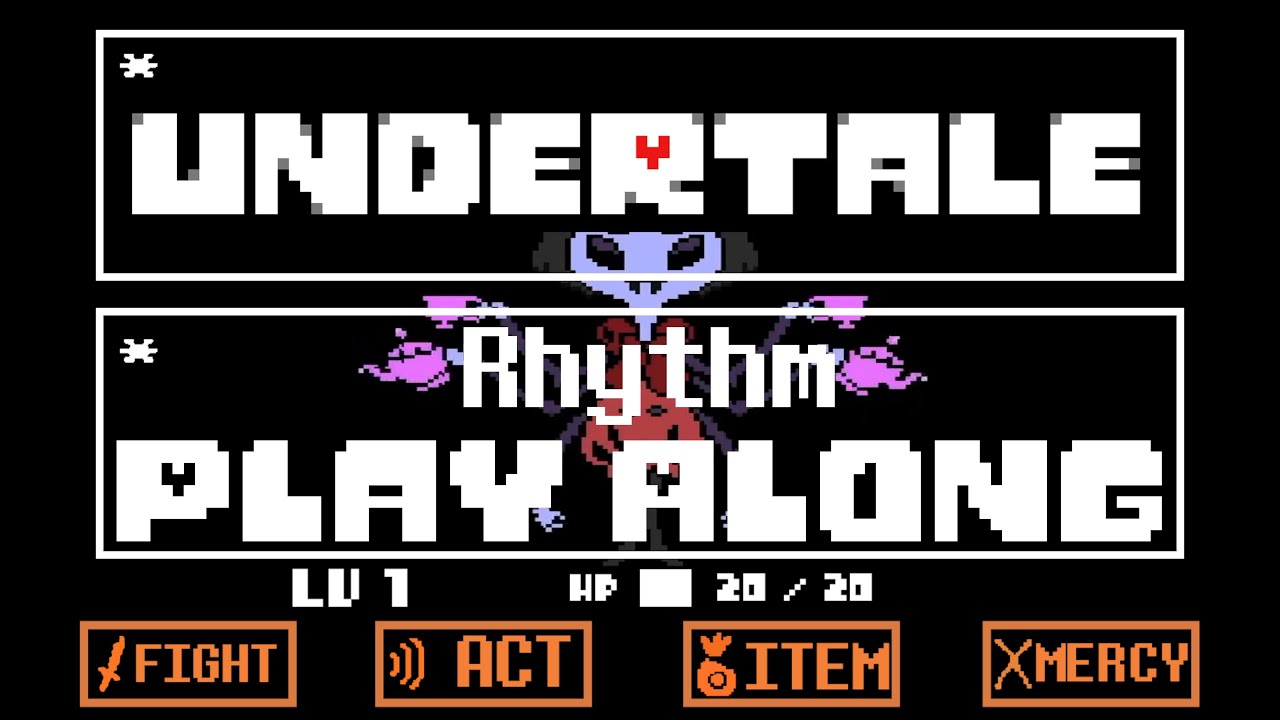 Undertale - Spider Dance Rhythm Play Along - YouTube