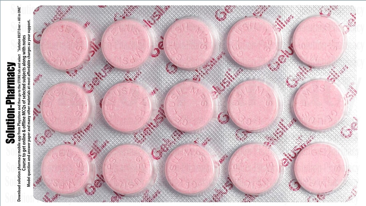 Gelusil MPS Mint Chewable Tablet | Antacid Tablet | Antigas Tablet ...