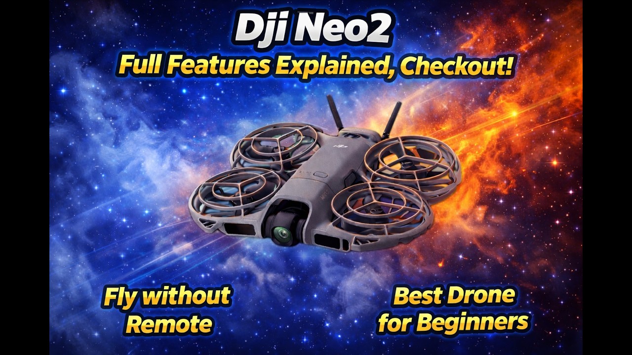 DJI Neo2 Full Features Explained! Must Watch! Dronified India | DJI ...