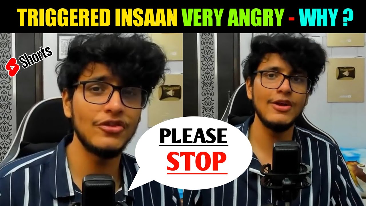 Triggered Insaan Very Angry - Why ? @triggeredinsaan And @liveinsaan ...