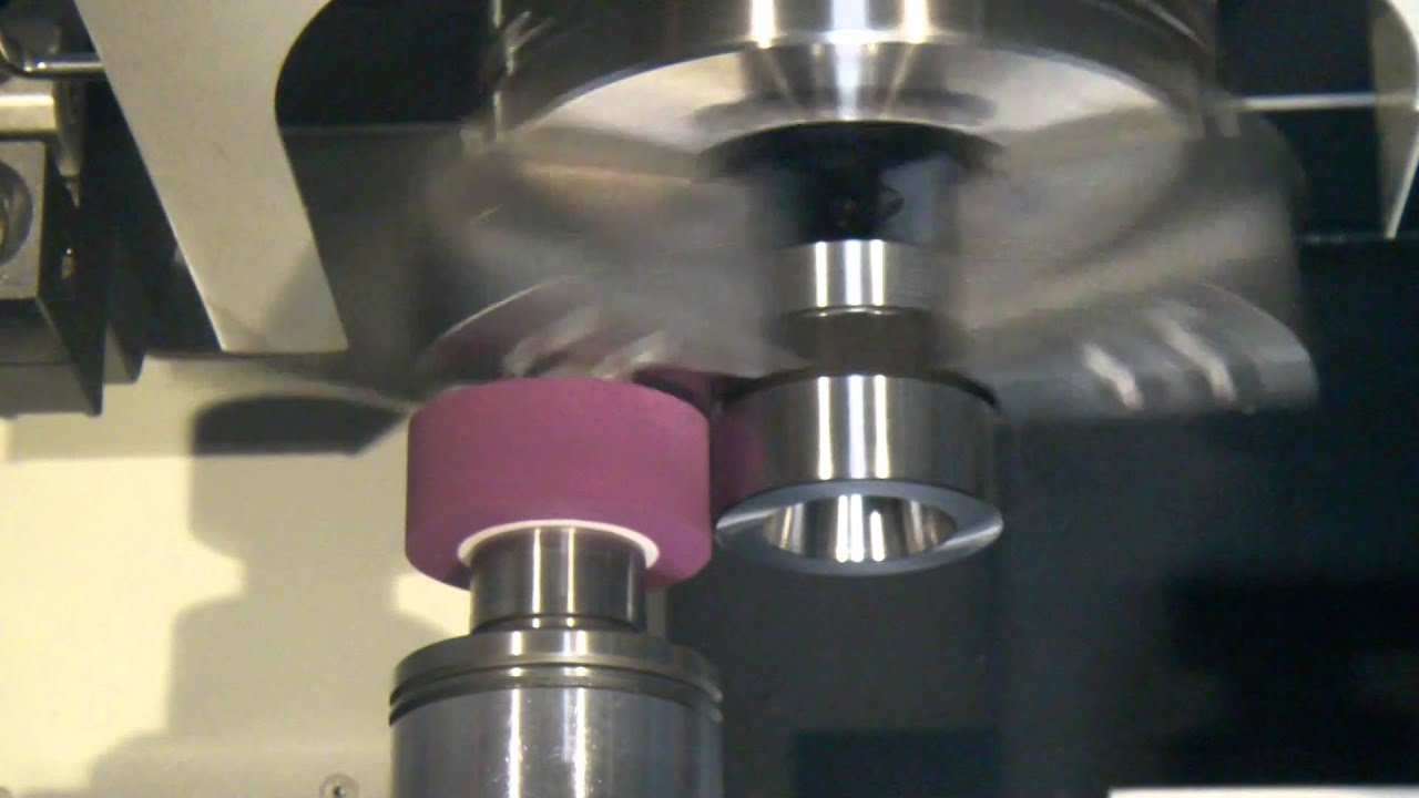 Grinding Test 2 - CNC AG-500L Internal External Grinding Turning ...