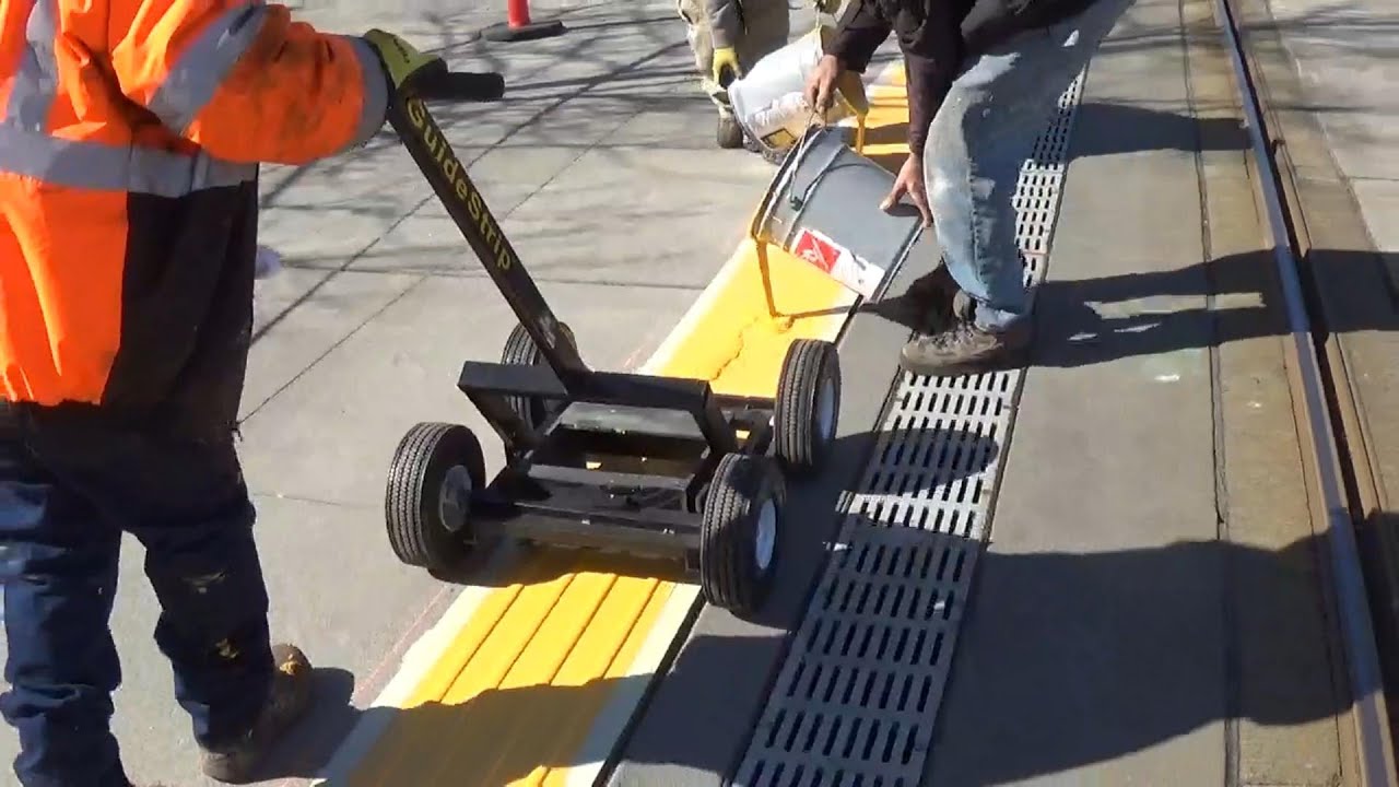 Vanguard ADA Systems GuideStrip Tactile Directional Cues Installation ...