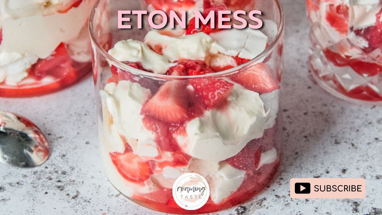 How to make Eton Mess | Includes homemade meringue | Serves 5 - YouTube