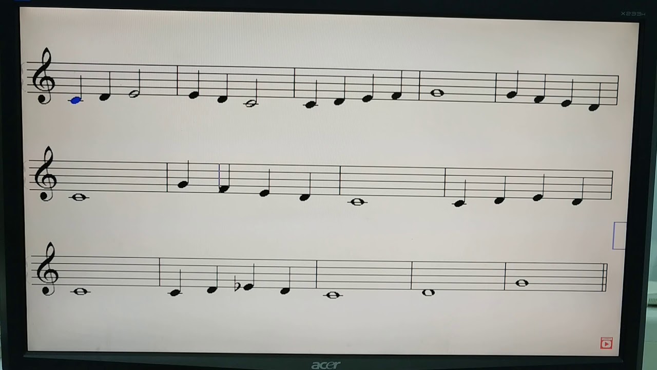Proba solfeig amb piano - YouTube