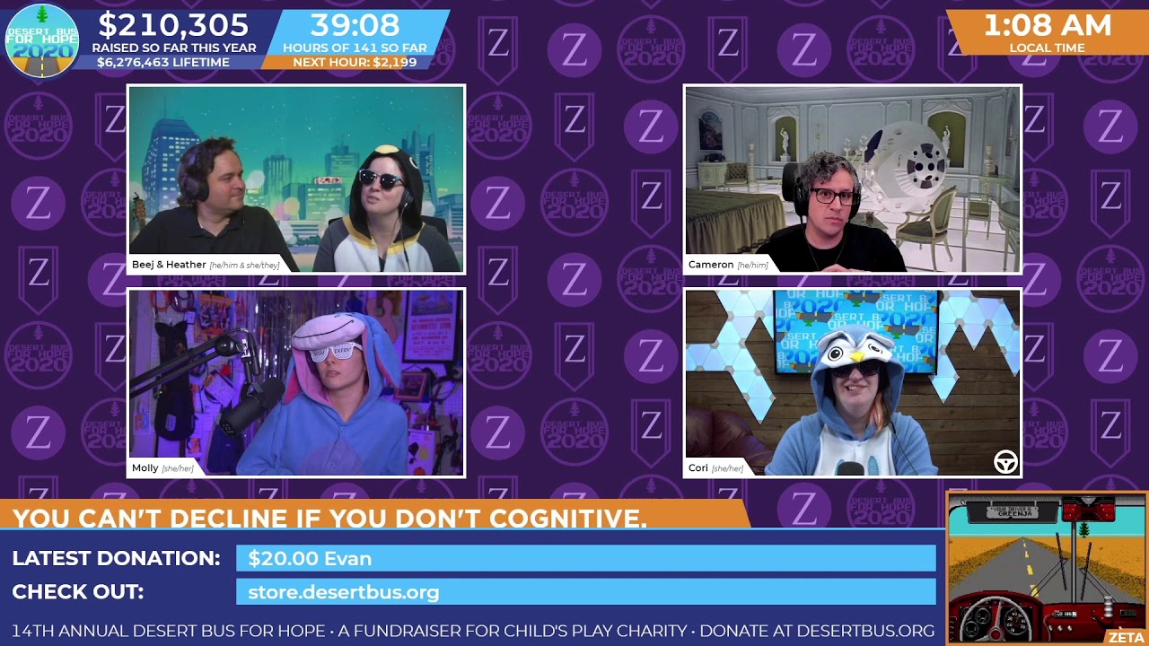 DB2020 - Zeta Shift Cognitive Decline Experiment: Day 2 - YouTube