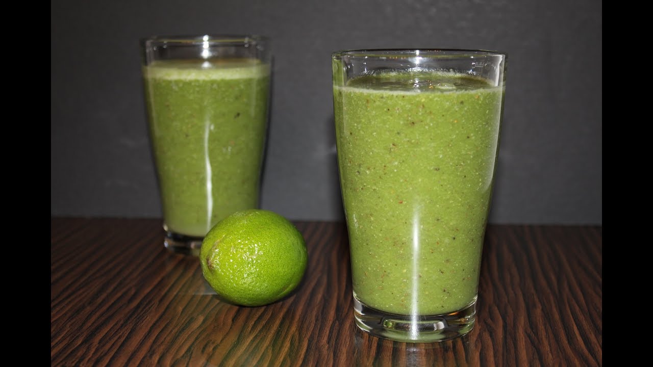 LIKIMA | Limette Kiwi Matcha Smoothie | GREEN SMOOTHIE - YouTube