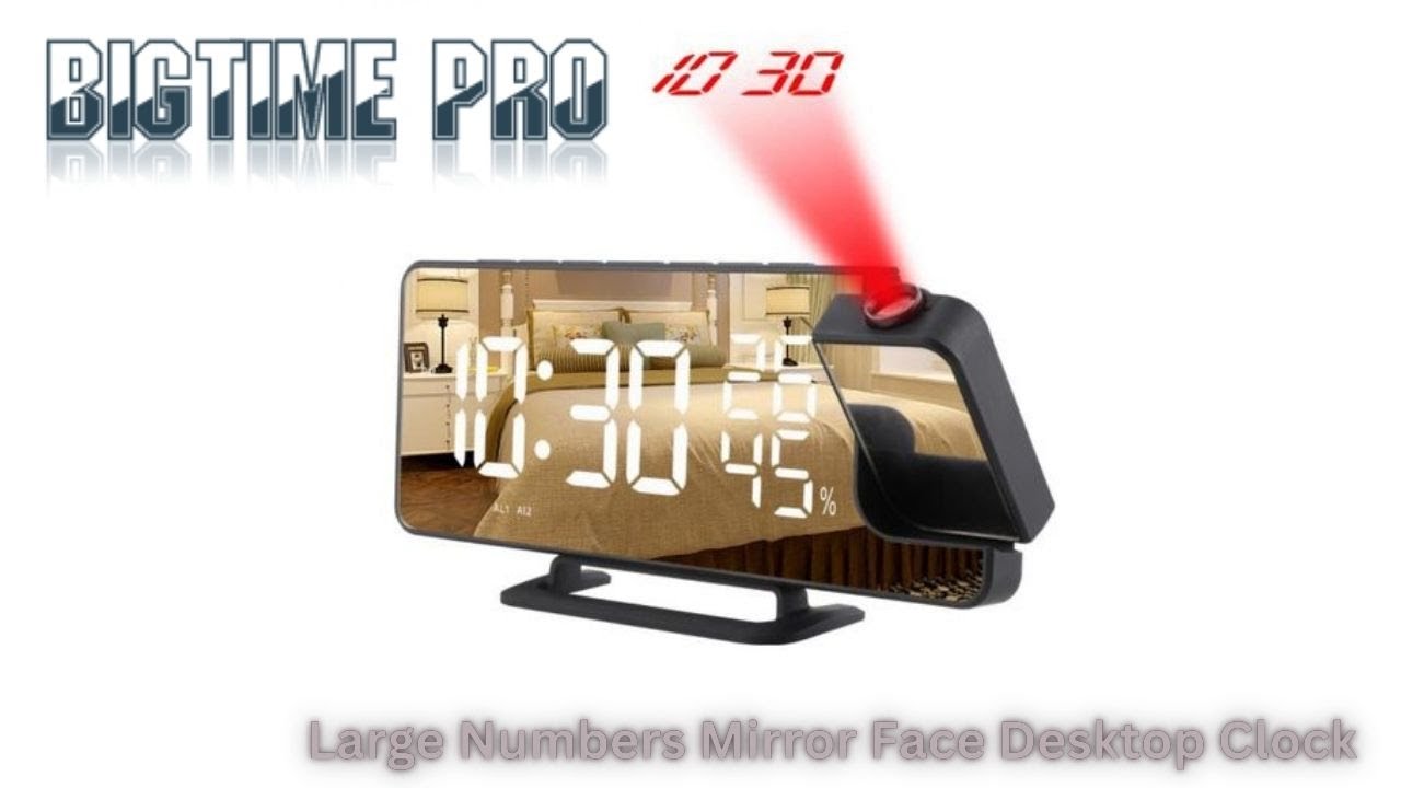 TS-9210 Digital Mirror Projection Alarm - Best Alarm Clock With ...