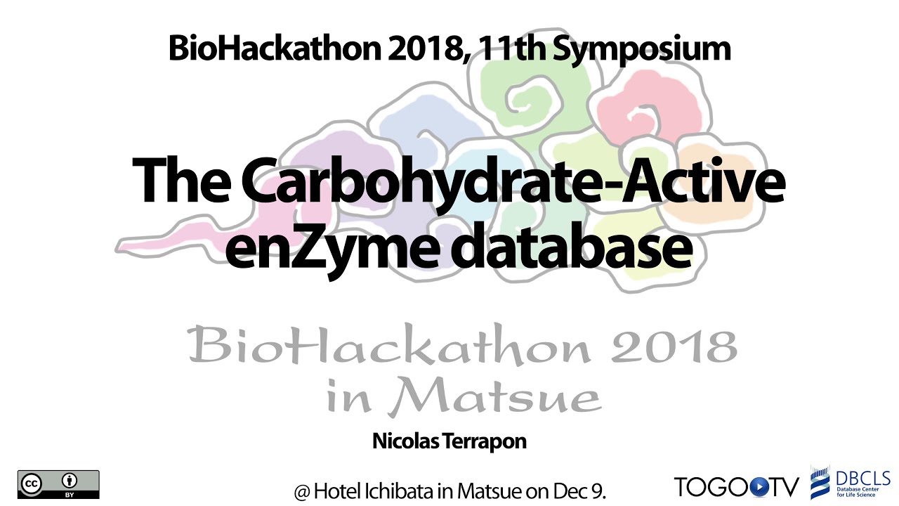 The Carbohydrate-Active enZyme database @ BioHackathon2018 - YouTube