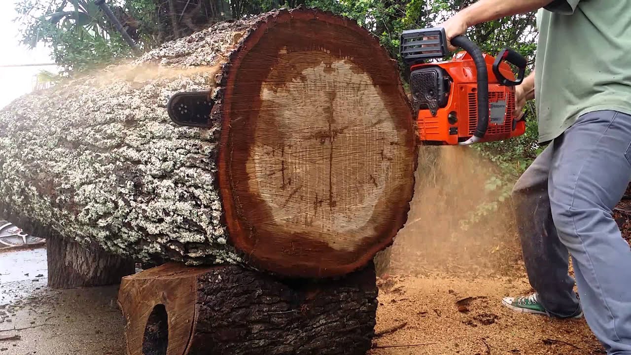 Husqvarna 3120xp ported - YouTube