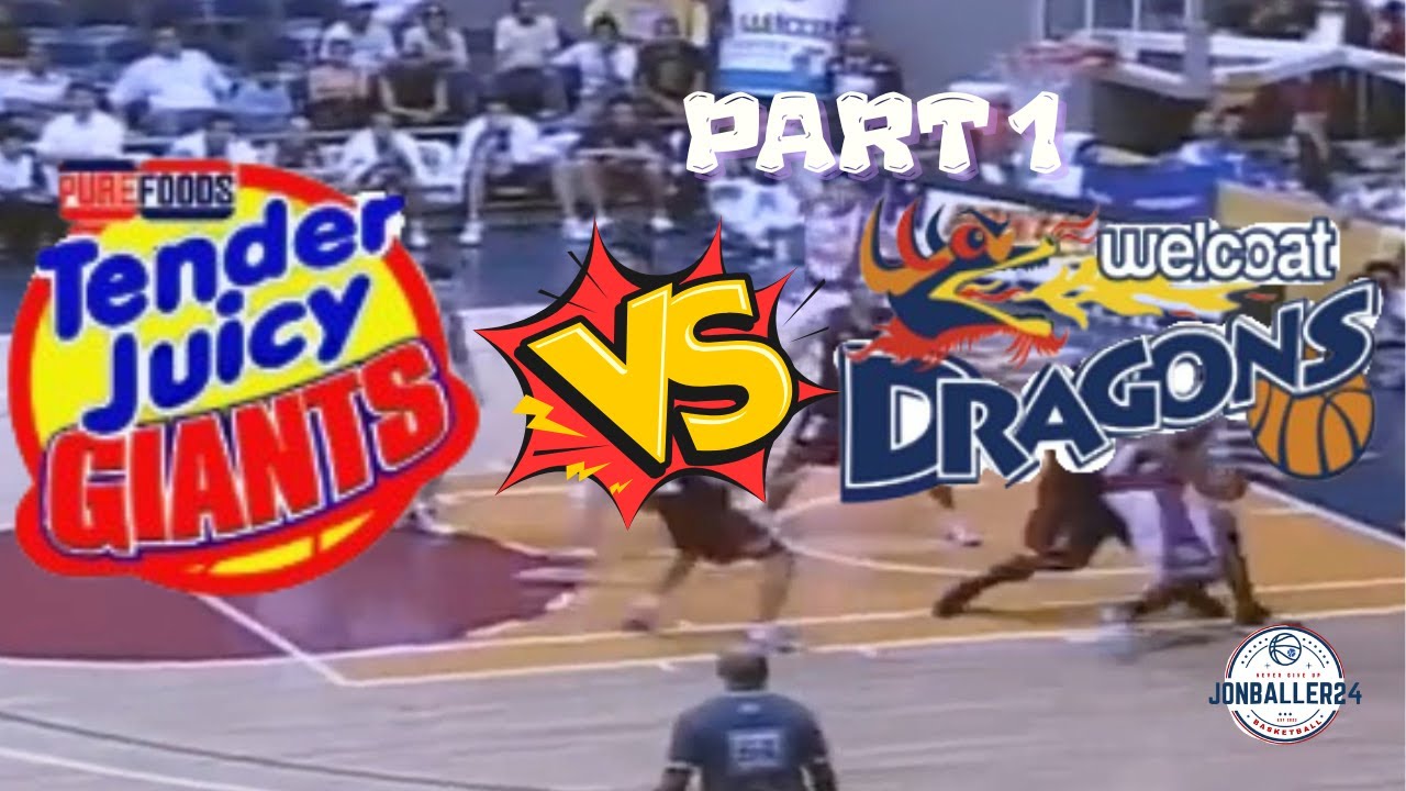 Purefoods Tender Juicy Giants vs Welcoat Dragons highlights Part 1 ...