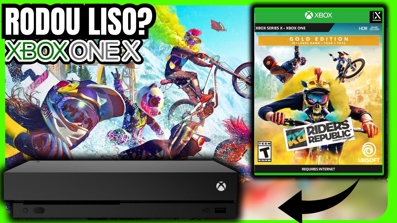 Testando Riders Republic no Xbox One X com SSD em 2025 - YouTube