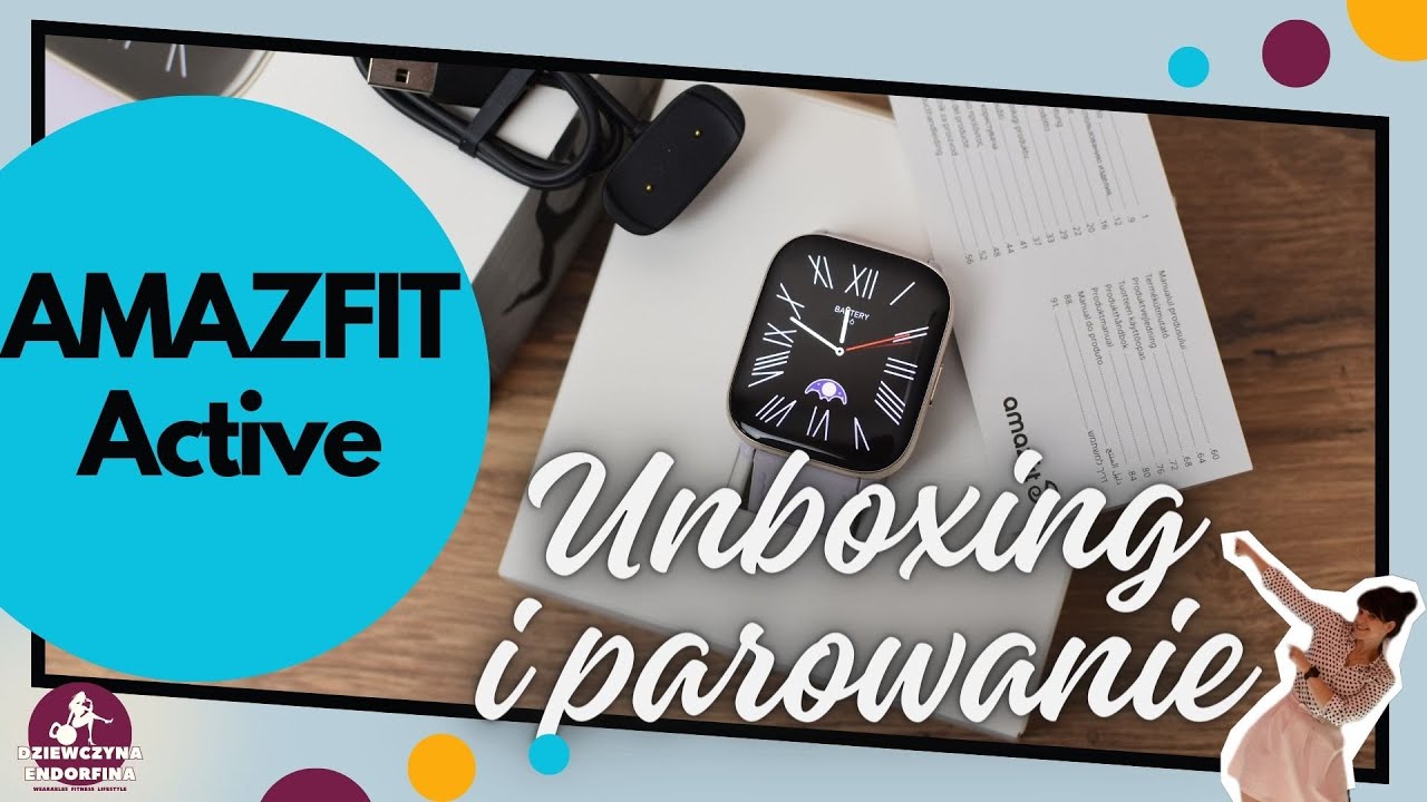 Amazfit Active unboxing i parowanie pięknego smartwatcha! - YouTube