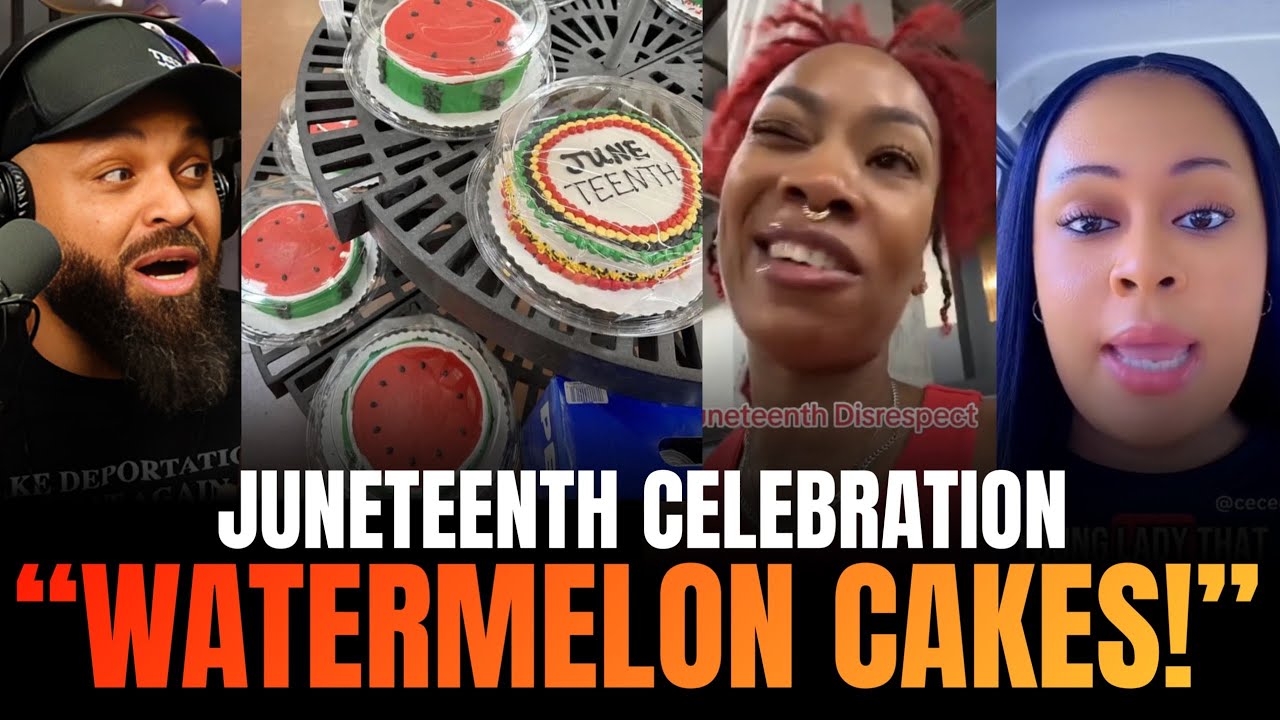 TIKTOKERS ERUPT Over Kroger’s Watermelon Juneteenth Cakes! - YouTube
