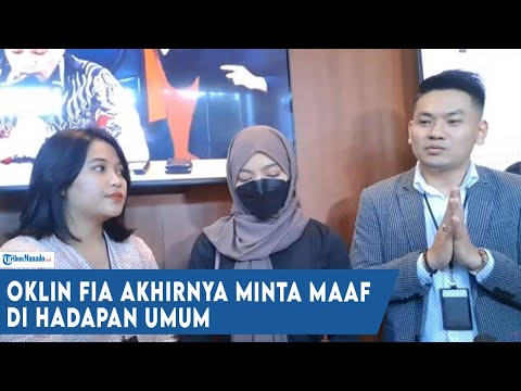 Selebgram Oklin Fia akhirnya minta maaf di hadapan umum usai dirinya viral