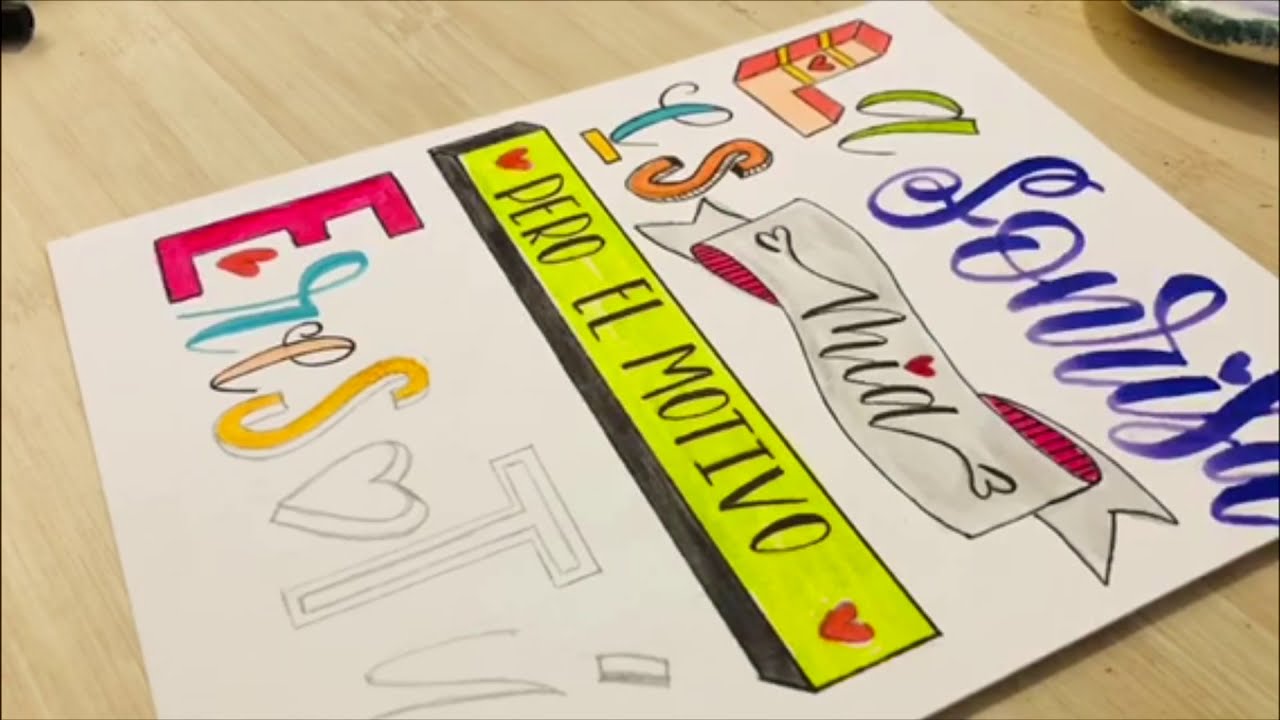 Lettering: Letras Mixtas Combinadas con Caligrafia Artistica #lettering ...