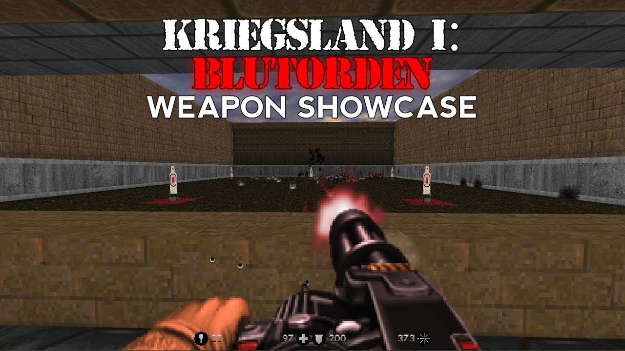 Doom mod weapon showcase: Kriegsland I: Blutorden - YouTube