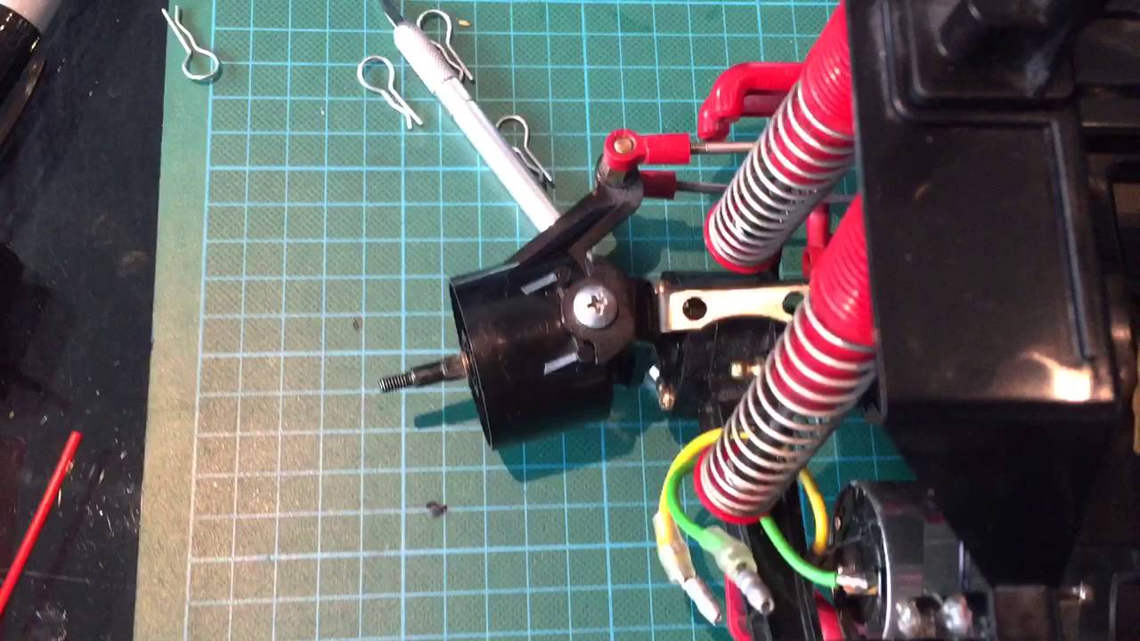 Vintage Tamiya Clodbuster steering fixed - YouTube