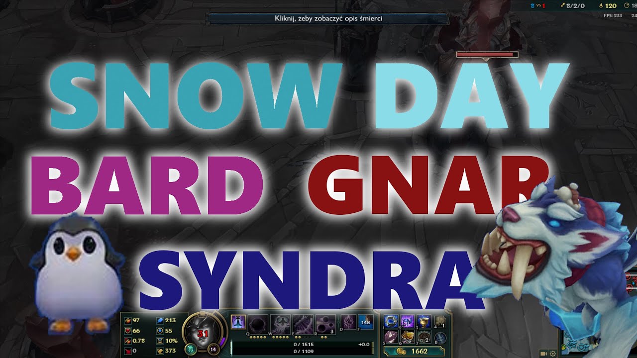 SNOW DAY BARD, GNAR, SYNDRA SPOTLIGHT - PBE League of Legends - YouTube