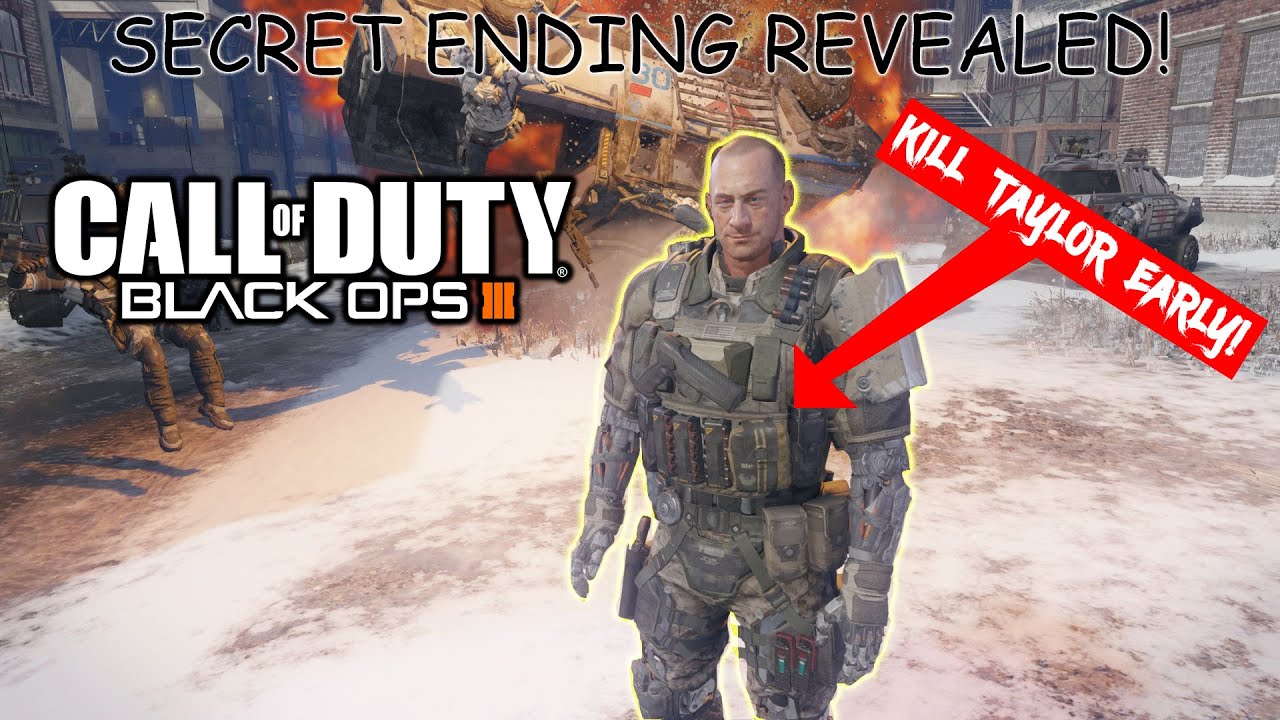 CALL OF DUTY: BLACK OPS 3 SECRET ENDING REVEALED 7 YEARS LATER!!! KILL ...