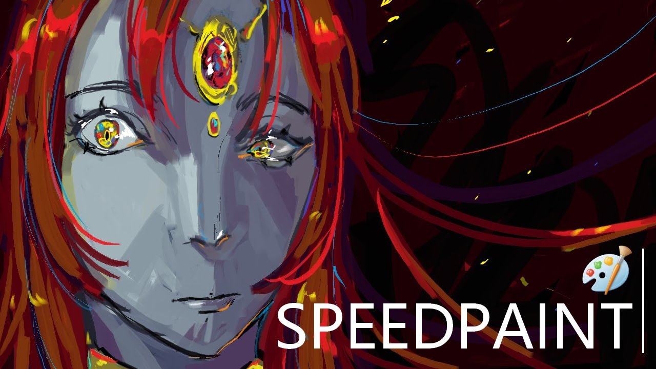 i draw my oc in paint because i can / SPEEDPAINT - YouTube