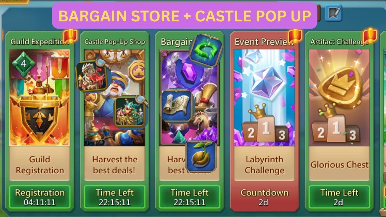 Bargain Store + Castle Shop Pop Up ! Cute Doll Leaderskin - YouTube