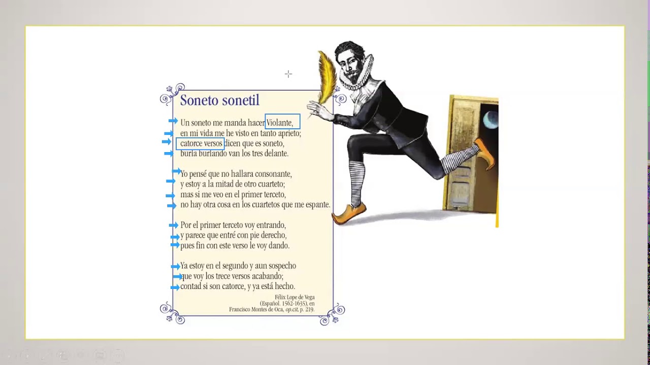 Cuantos Versos Tiene El Poema Soneto Sonetil