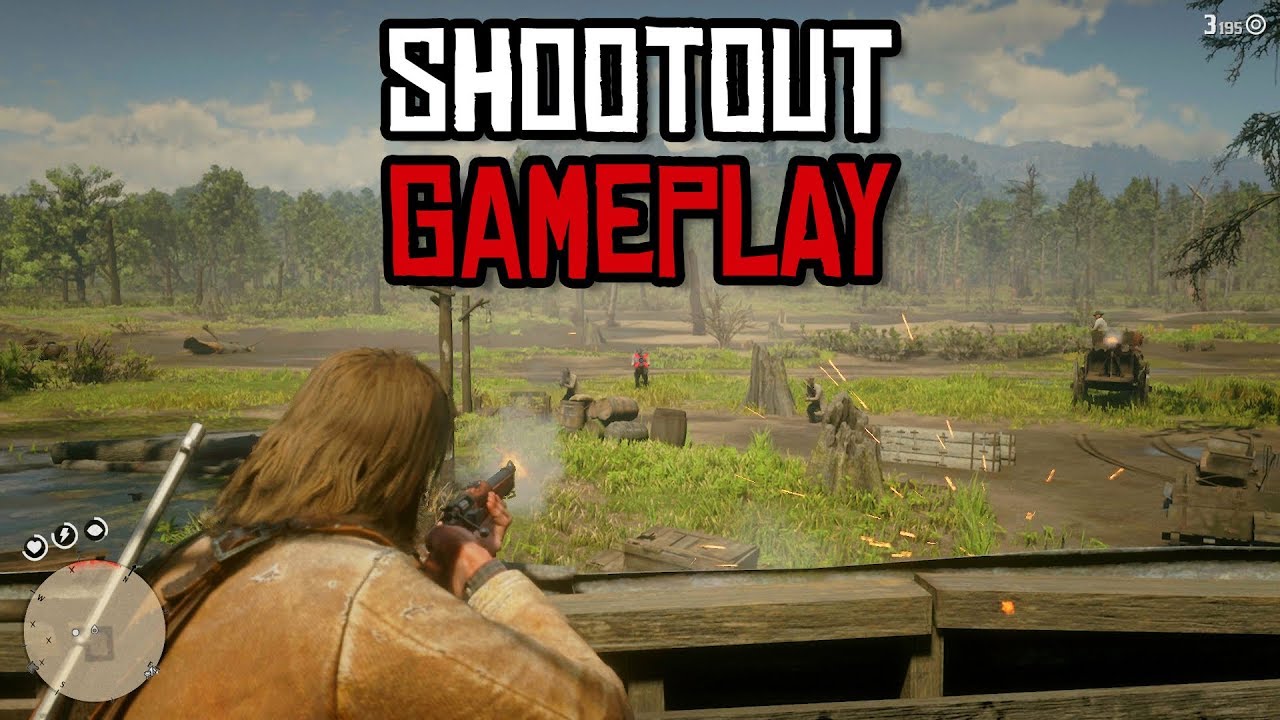 Red Dead Redemption 2 Shootout Gameplay - YouTube