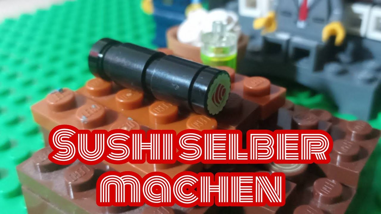 Maki Sushi selber machen•In der neuen Kochshow|Lego Stop Motion|Sushi ...