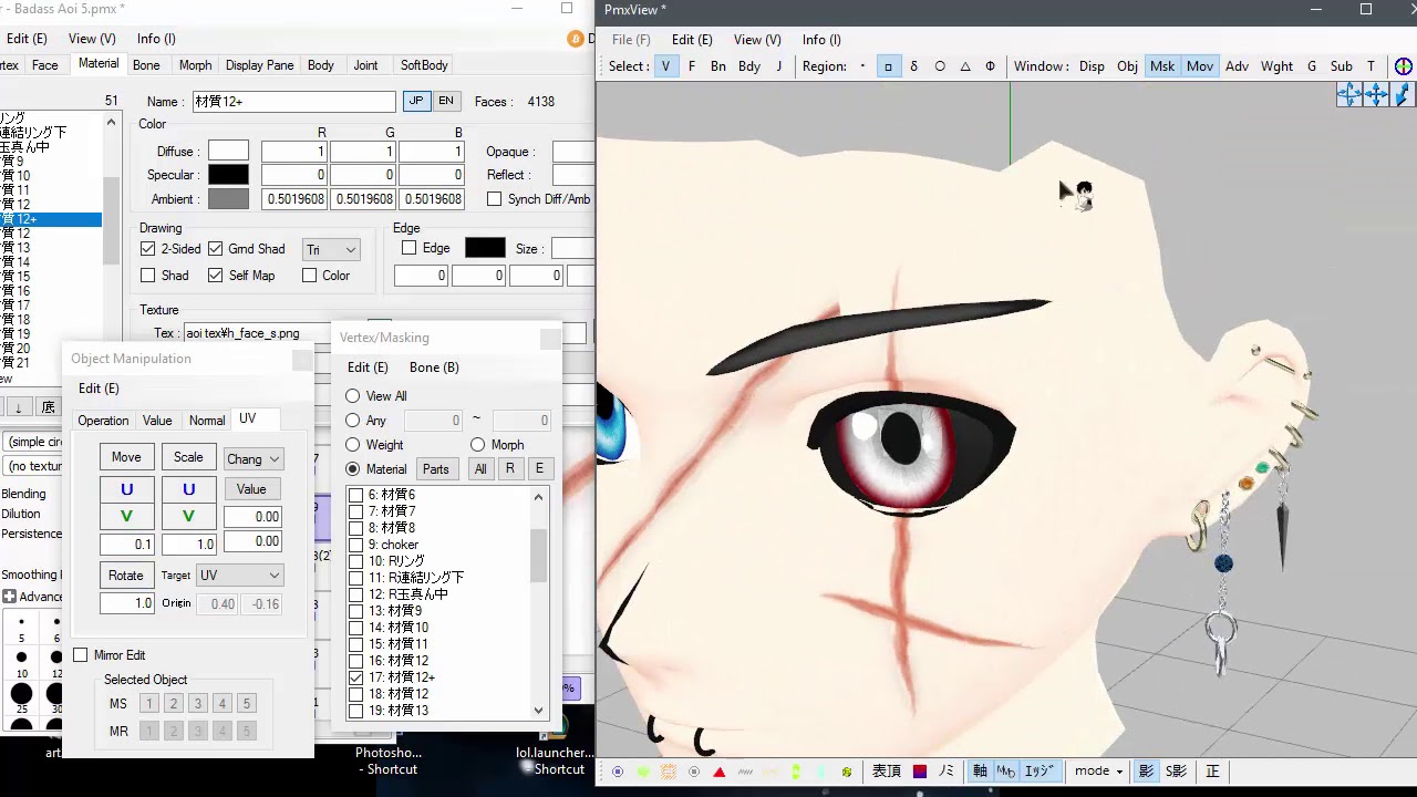 [MMD] How to add scar - YouTube