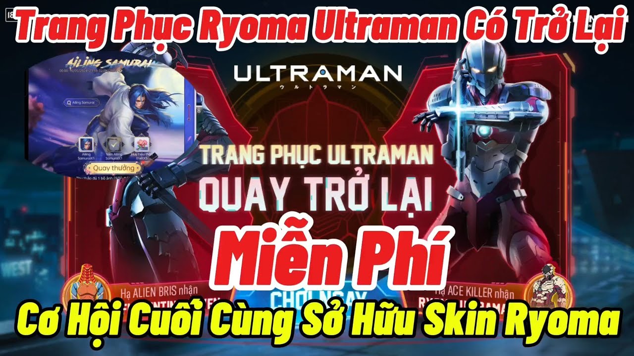 Trang Phục Ryoma Ultraman Có Trở Lại - Cơ Hội Cuối Cùng Sở Hữu Trang ...